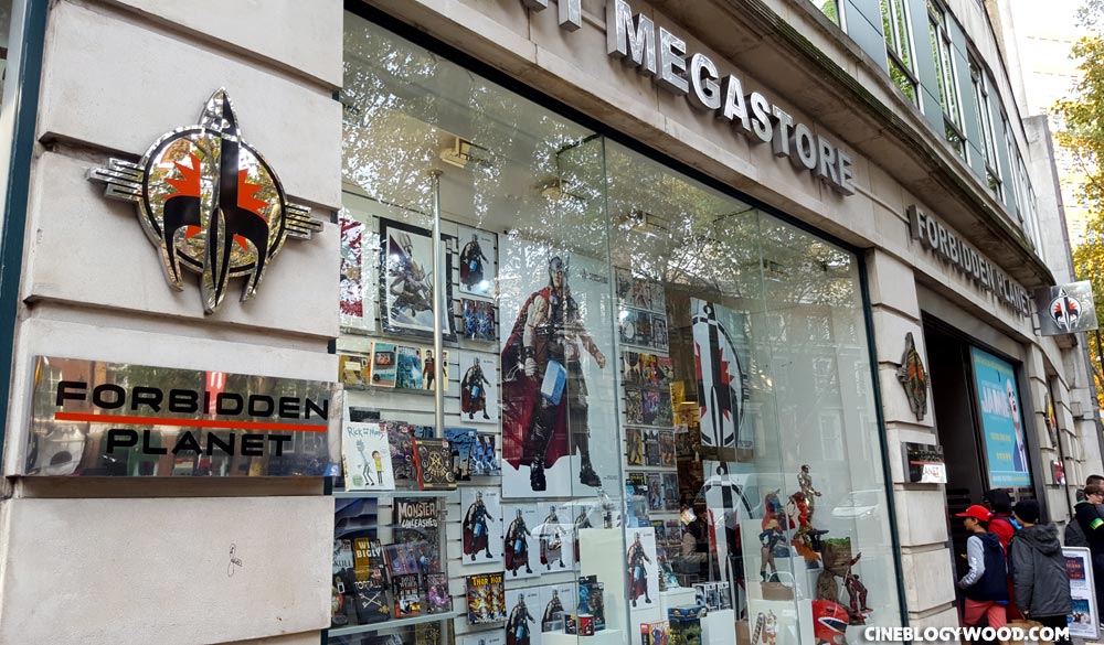 CINEBLOGYWOOD: London Trip : Forbidden Planet, temple pour geeks