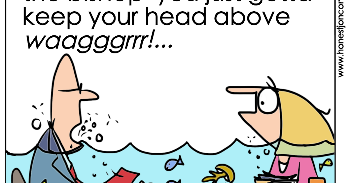 HONEST JON: Head above water