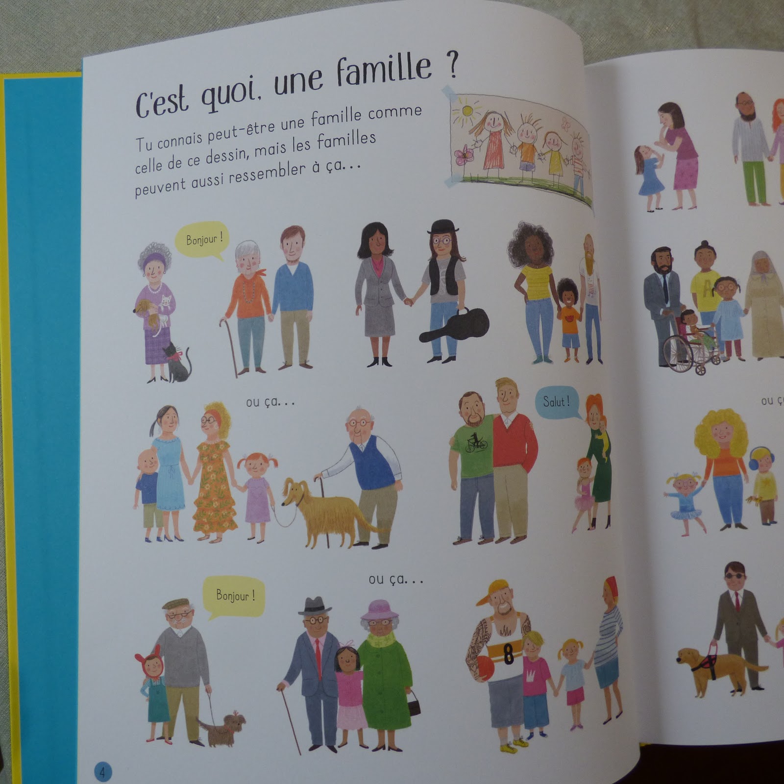 Mon livre de la famille - Editions Usborne - Petits génies en herbe