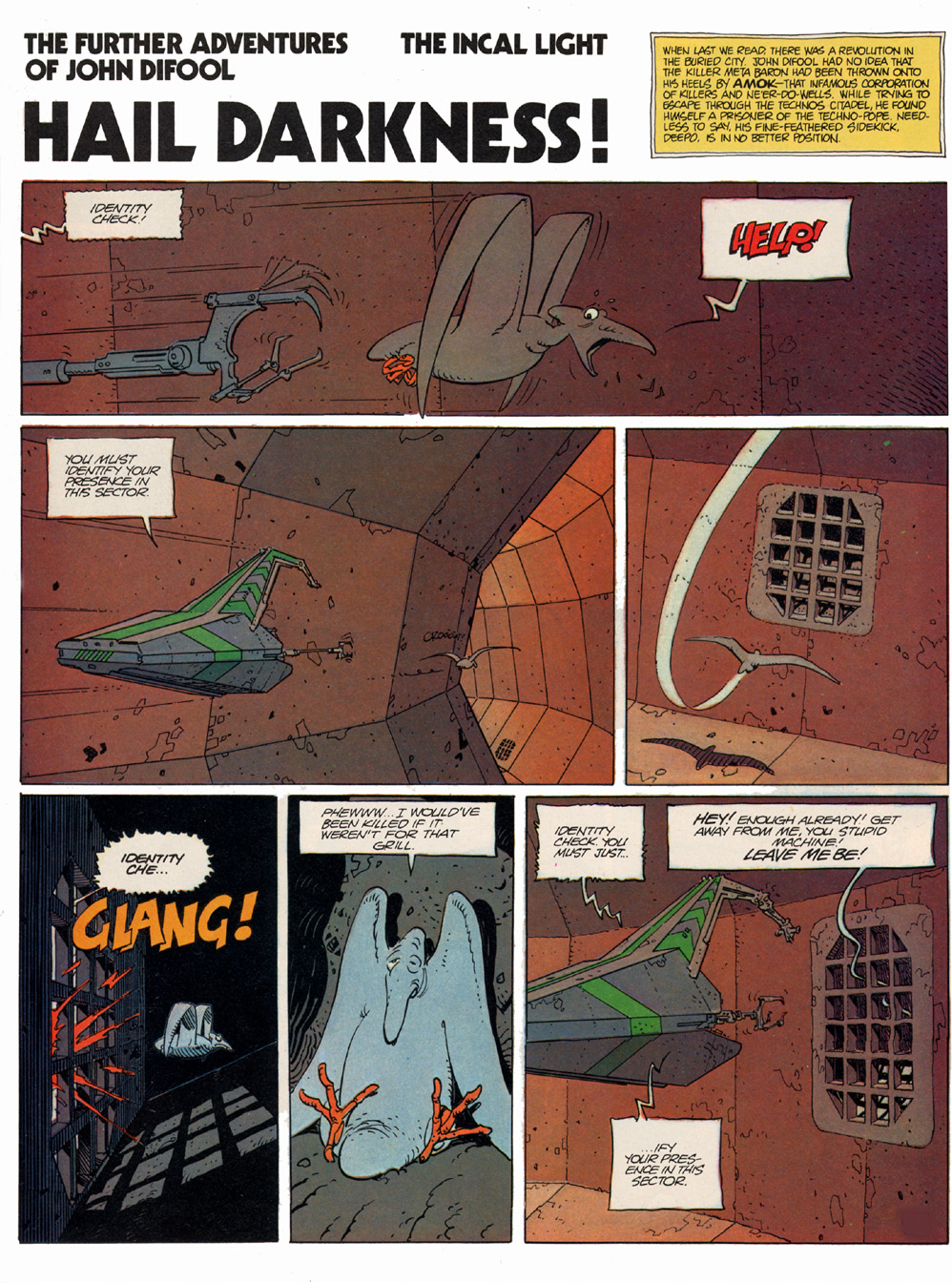 RUNJOTEKA: JODOROWSKY & MOEBIUS - THE INCAL