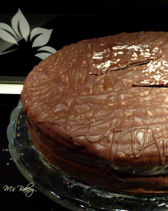 M's Bakery: Sacher torta / Sacher Cake