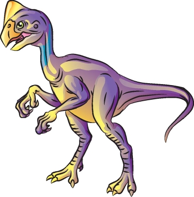 Cartoon Pictures: How to Draw Oviraptor in 7 Steps