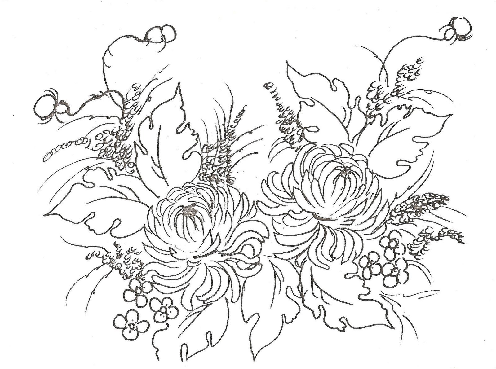 Desenhar: Desenhos de flores