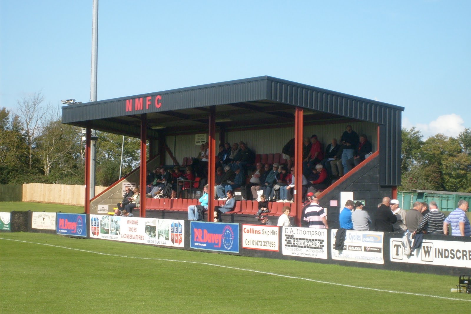 Needham Market FC Stand