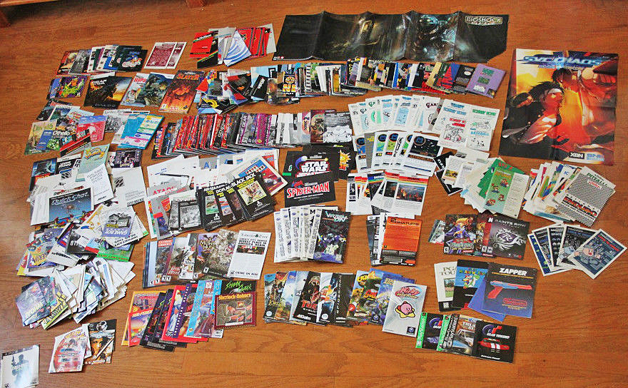 RetroGeeker: Mad Ducketts: Every Video Game Manual Ever