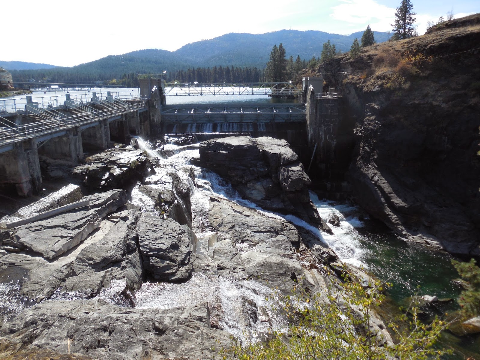 2dodges2go: 9/27/14 - Falls Park, Post Falls, ID