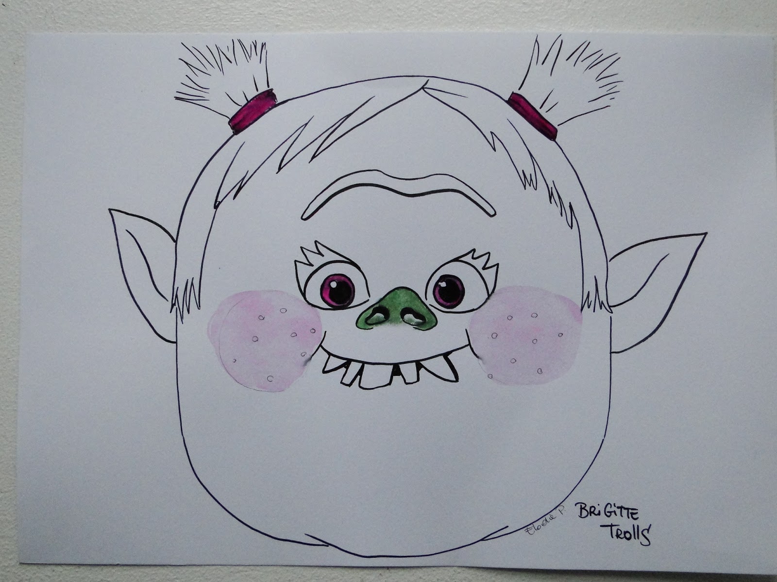 La boite à idées de l' atelier 3B* * *: Masques des TROLLS