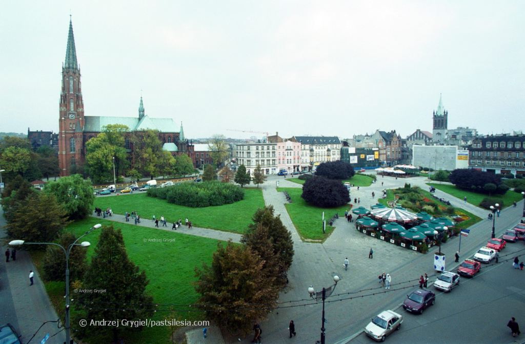 pastsilesia: Plac Kościuszki (Bytom, 2001 r.)
