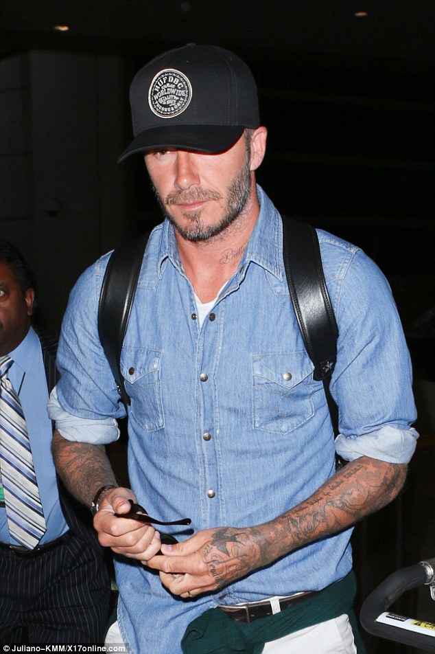 Wear It Like Beckham: David Beckham LAX...