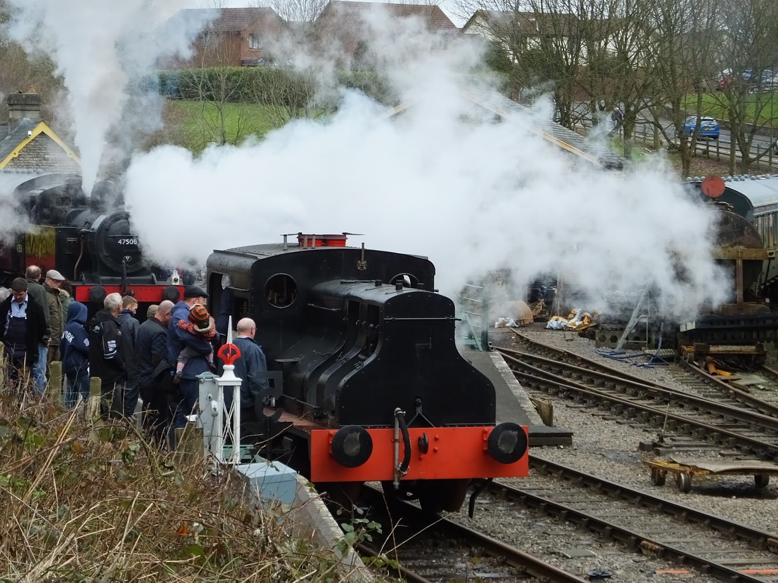 Rail Thing - Friends of the S&D: Sentinel launch at Midsomer Norton.