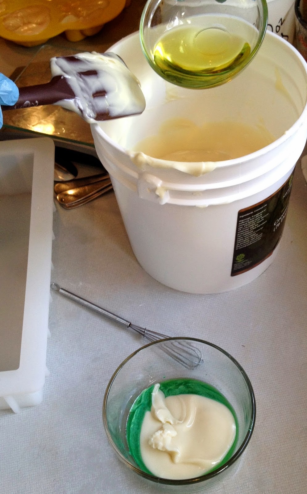 Soap Lily: Three soaps from one batter!