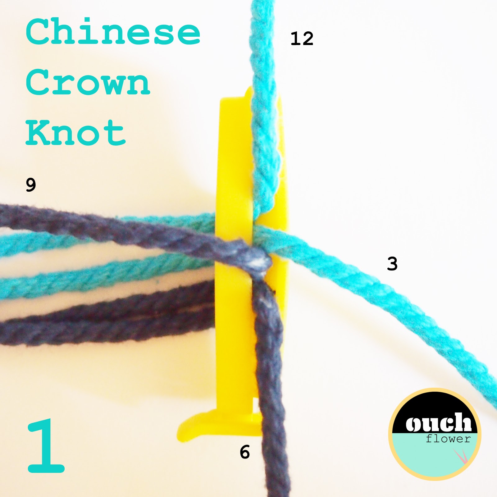 ouch flower: KNOT SCHOOL.....Knot #5