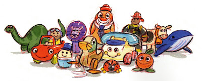 Living Lines Library: Toy Story 3 (2010) - Character Design