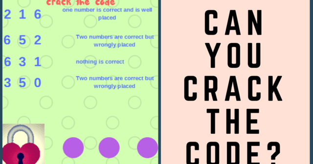 Code Crackers: Can You Crack the Code and Open the Lock?