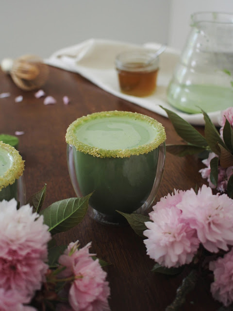 Ginger Matcha Latte - Tea Journal