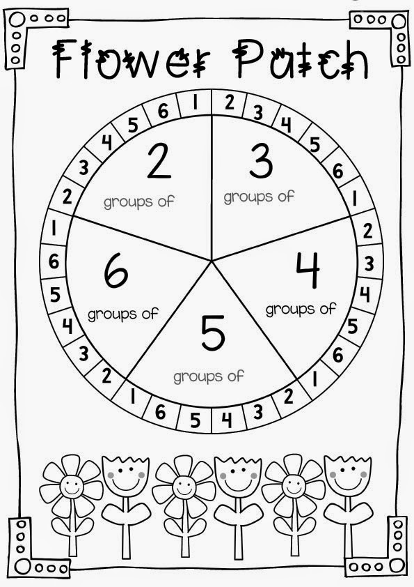 Flower Patch Ten Frame Game | From the Pond