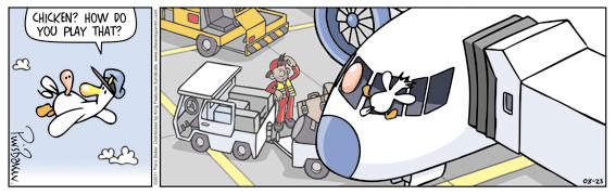 Ollie & Quentin Comic: Bird Strike