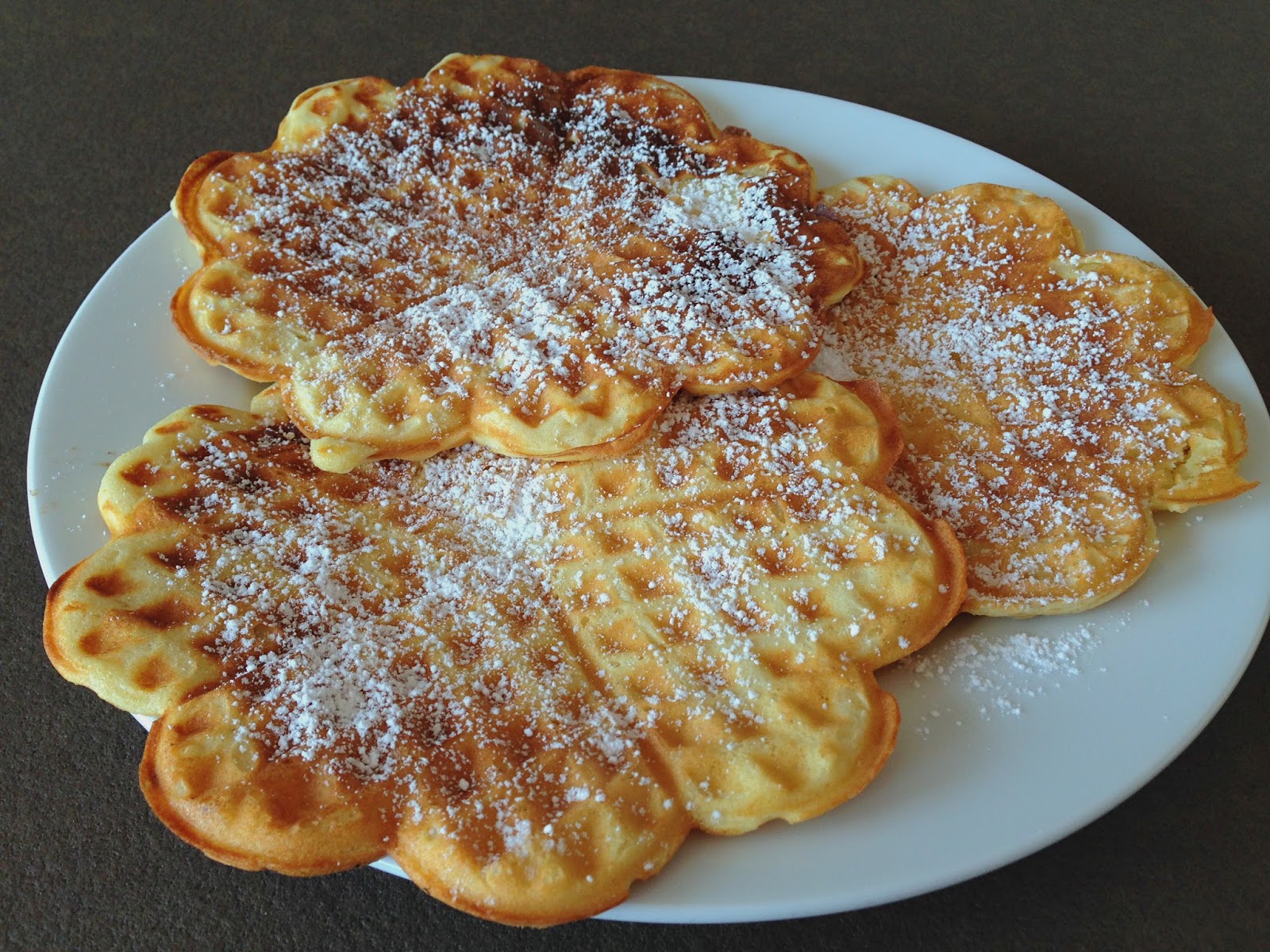 Pudica's Food Corner: Little heart shaped Waffles...
