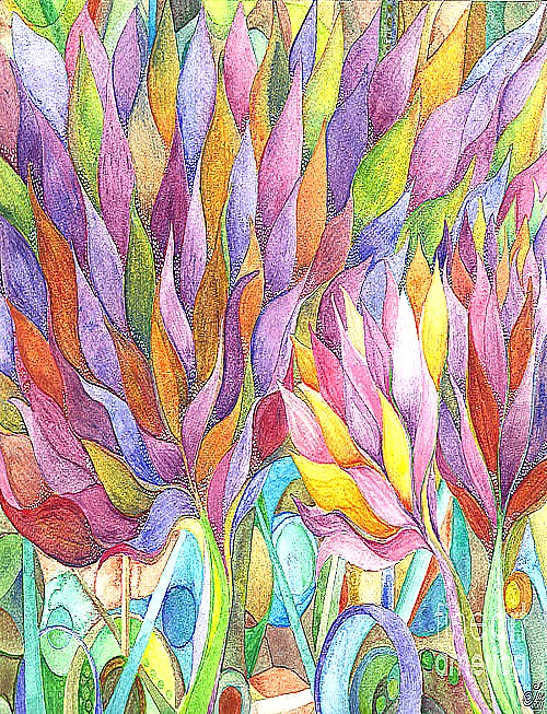 Art Now and Then: Spring Art