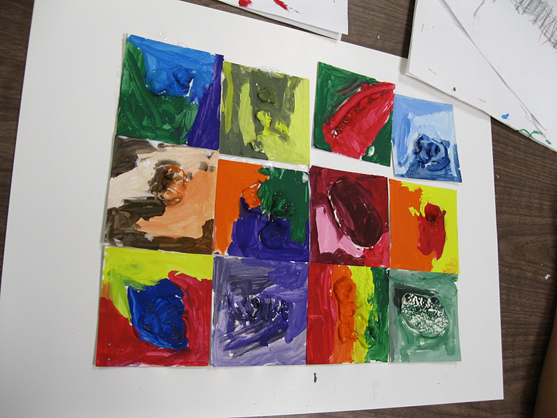 The Art Room at The Falcon Academy of Creative Arts: 5th grade art