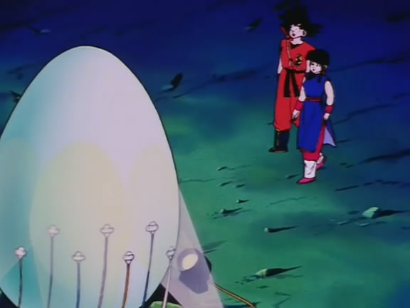 Awwww Chichi Gohan And Sleeping Goku