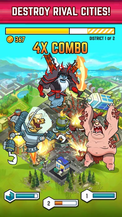 Smash Monsters - City Rampage IPA | Game iphone free | Vblog 360