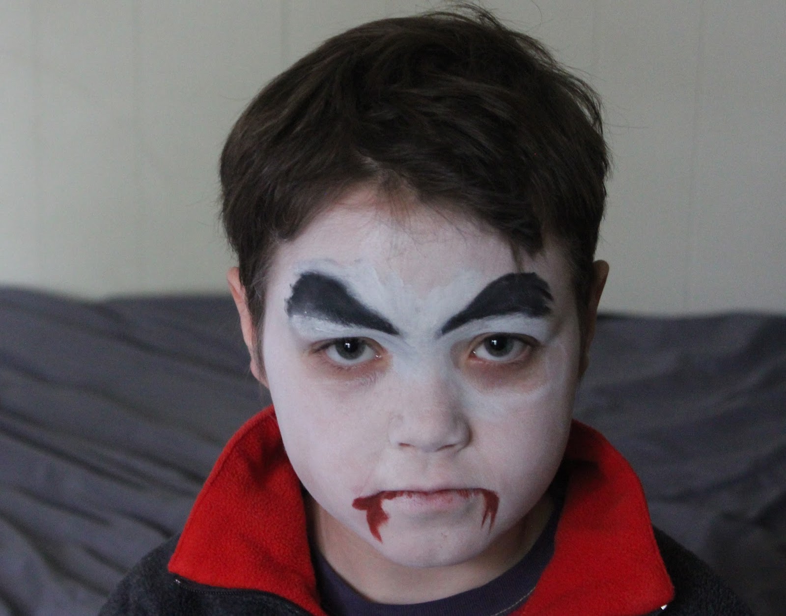 Easy Vampire Face Paint