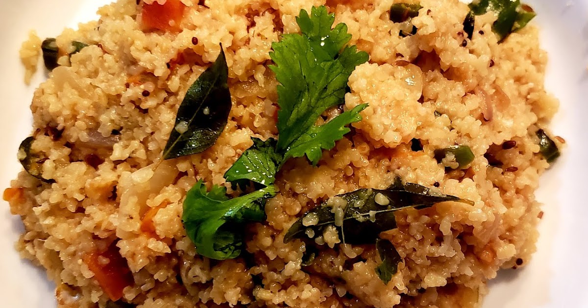 Cracked Wheat Upma/Godhuma Rava Upma