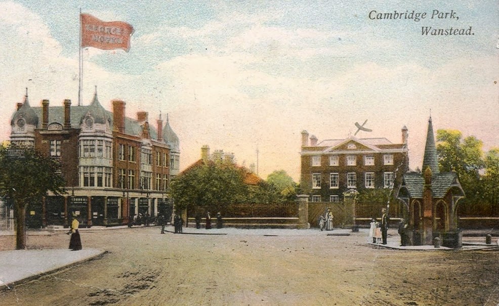 Bowlzee's Little Eye: Wanstead Underground Station - Then and Now.