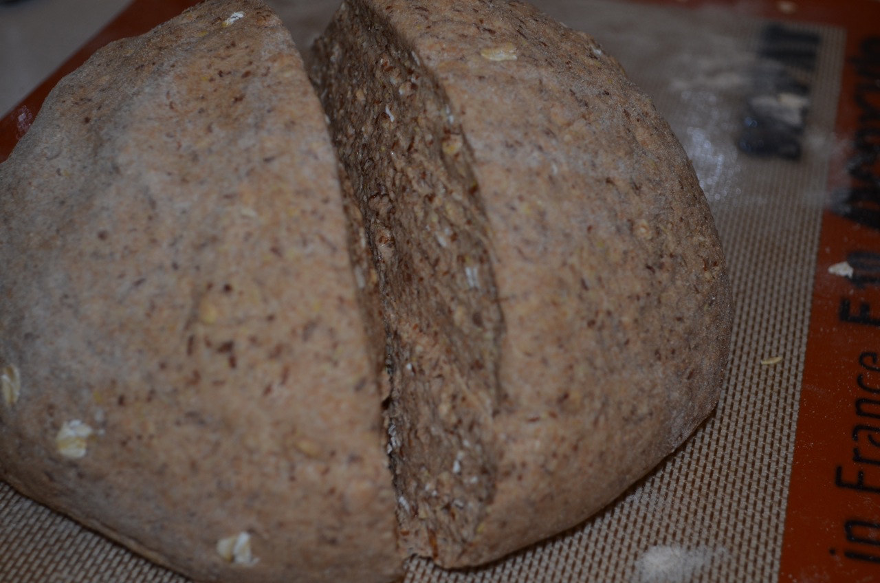 3000 miles north & back: I made (and baked) bread!