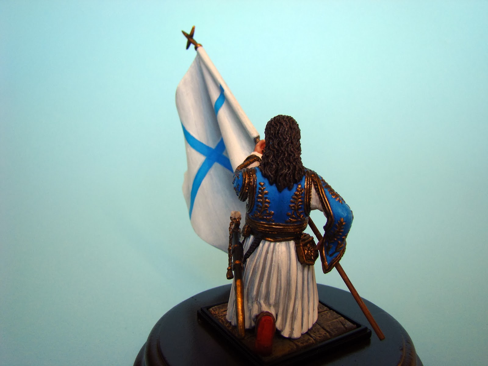 MY mini WORLD: 227. GREEK REVOLUTION 1821 – GREEK WARRIOR (KIT ...