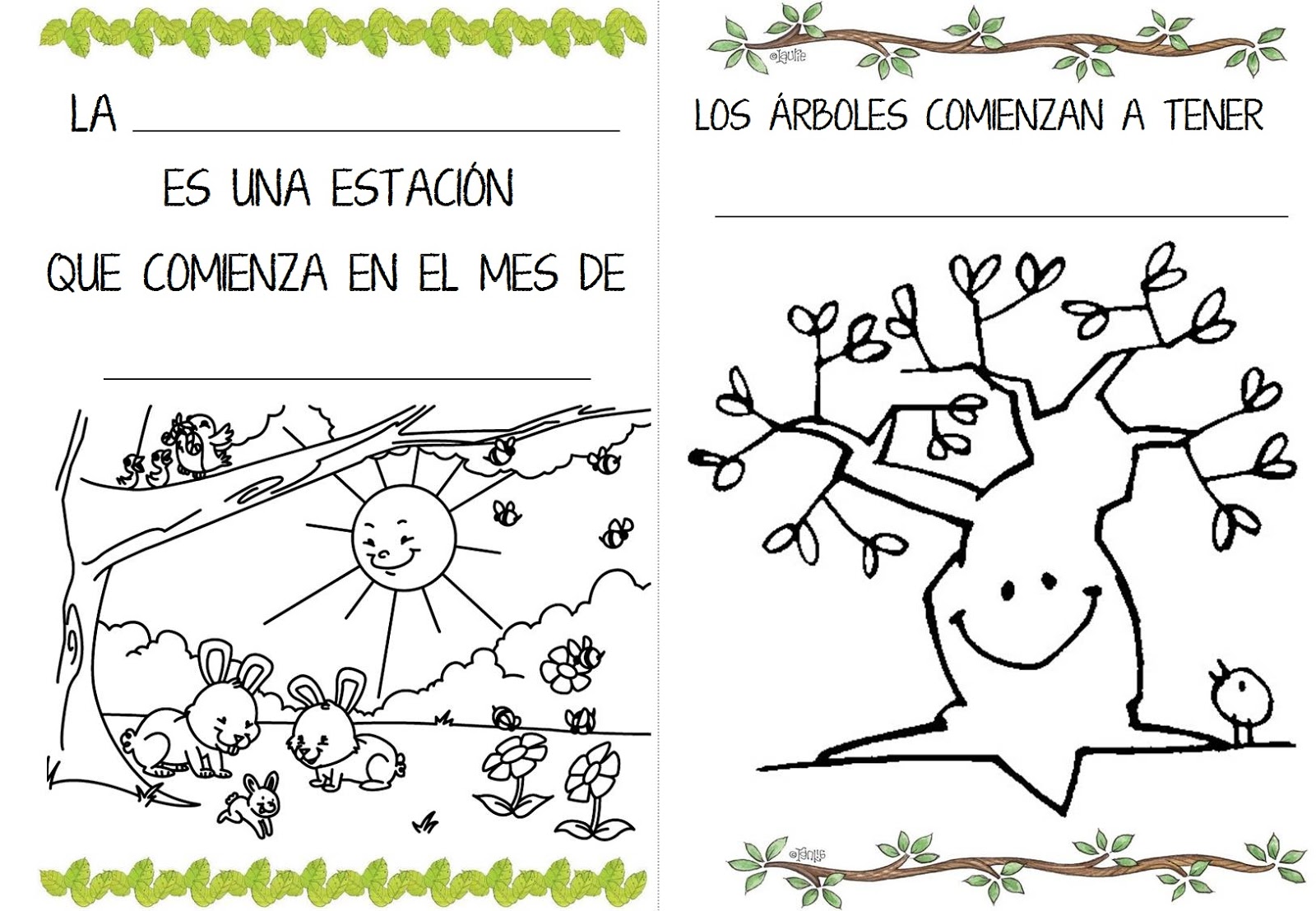 Mi Mundo Infantil: LIBRO DE LA PRIMAVERA 2