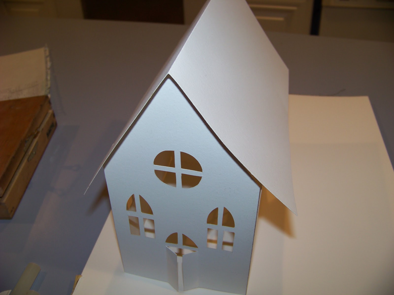 Iron Oak Farm: DIY Vintage Paper Church