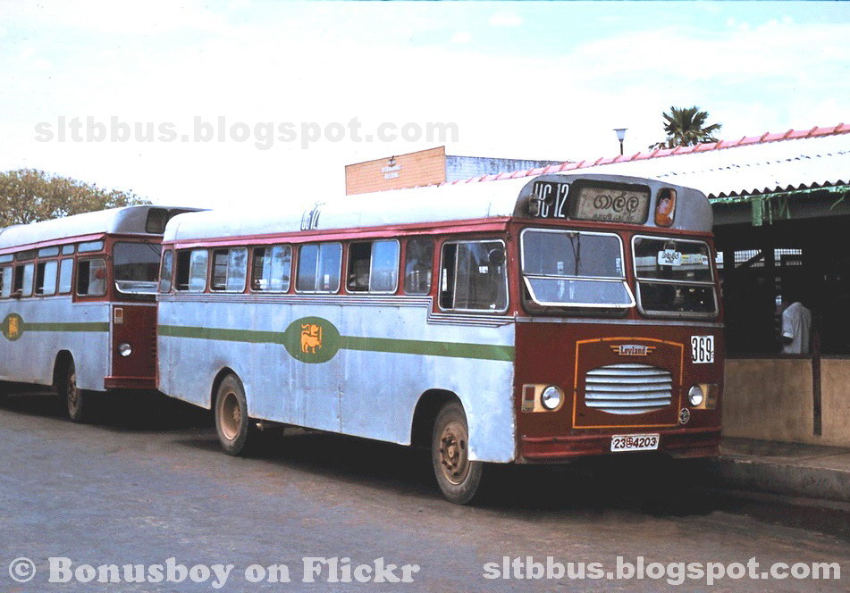 SLTB buses - ශ්‍රී ලංගම බස්: CTB bodied Leyland Comet bus from SLCTB ...