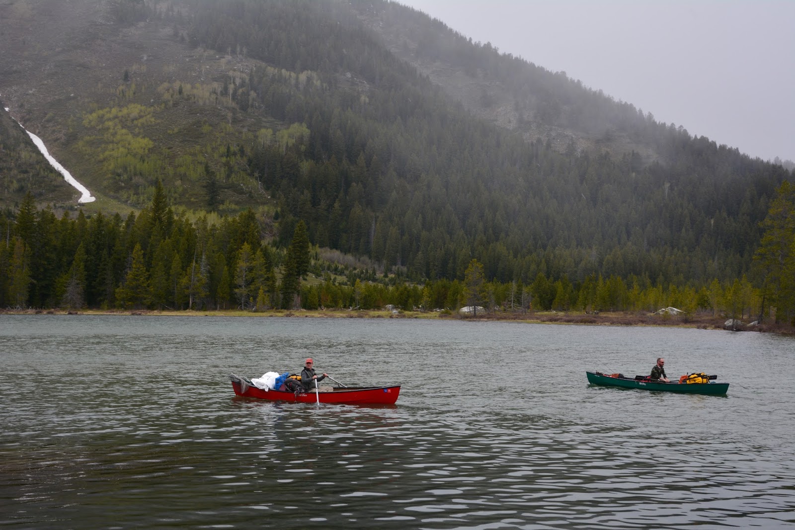 venturing4th: The real String Lake Loop Trail or, hiking in the snow