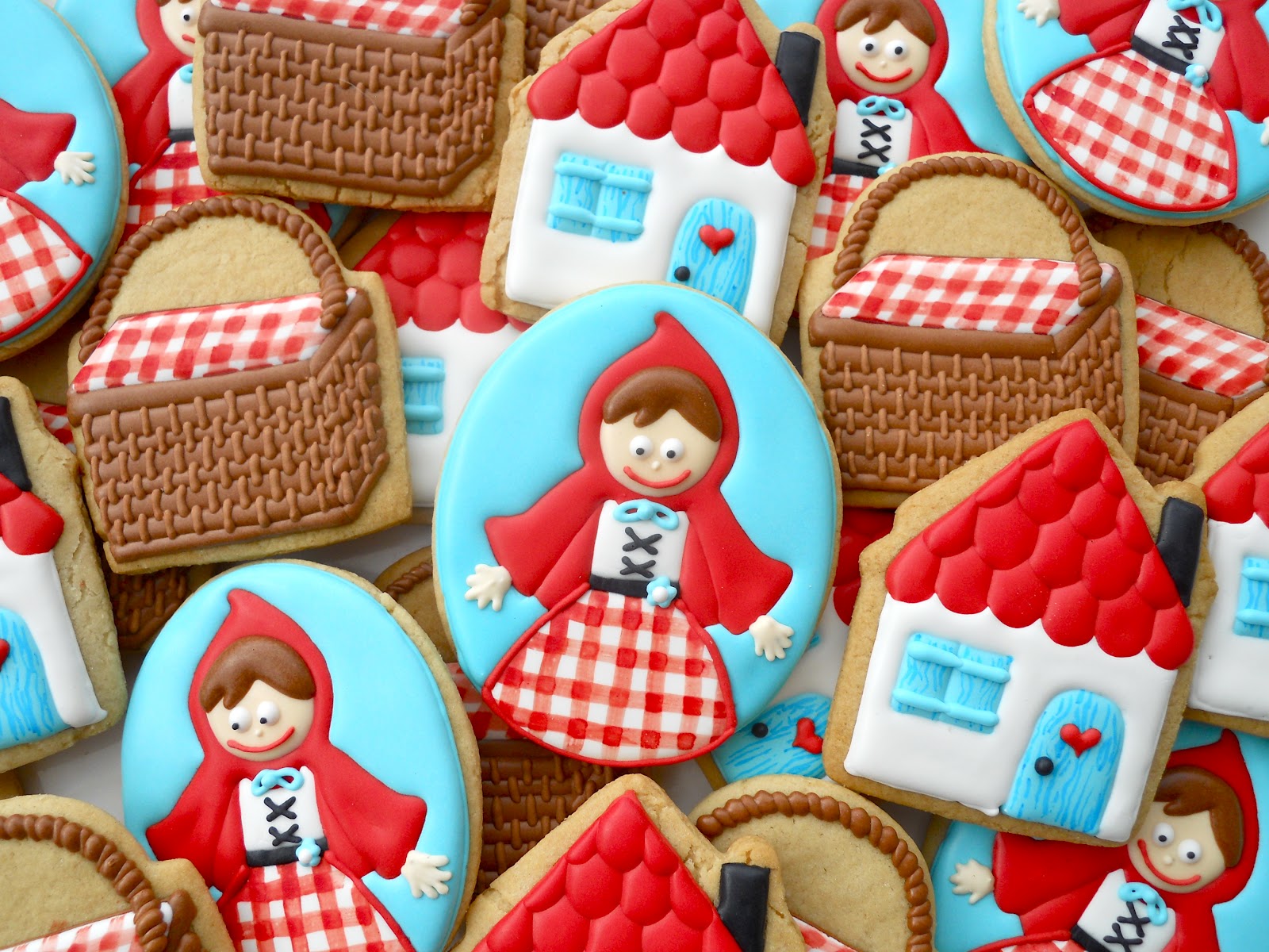 .Oh Sugar Events: Little Red Riding Hood Cookies
