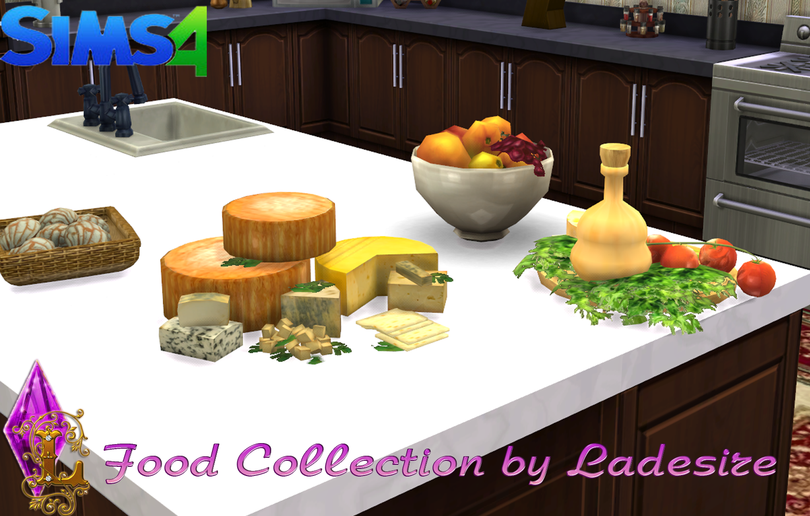 Ladesire's creative corner): TS4 - Food Collection by Ladesire