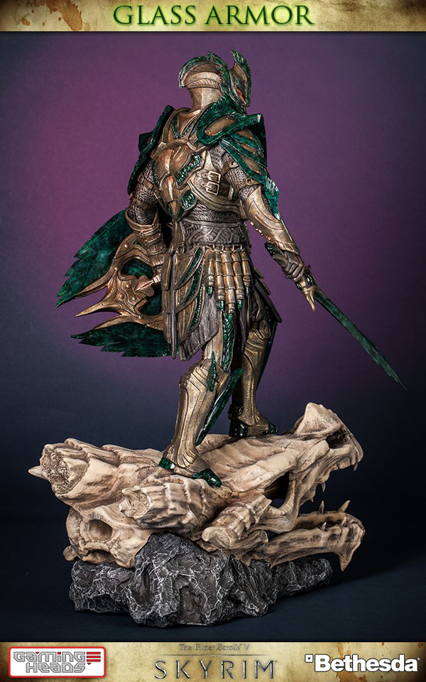 The Elder Scrolls V: Skyrim - Glass Armour (Gaming Heads)