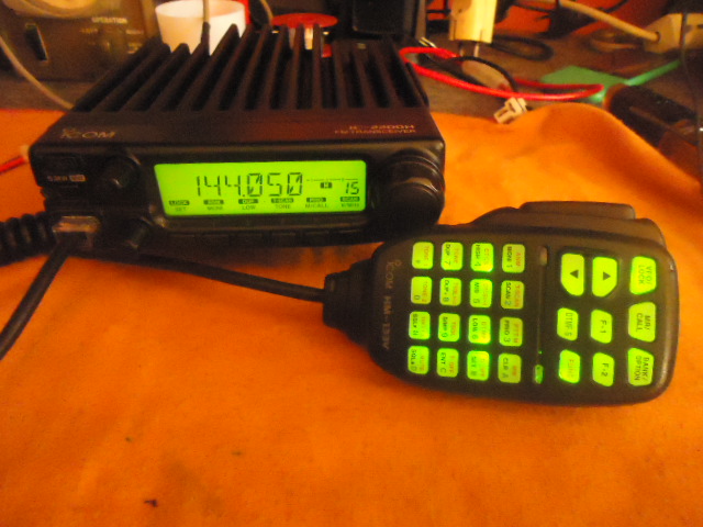 OBIN RADIO: ICOM IC 2200H Silver(Repaint Hitam) Sold Out