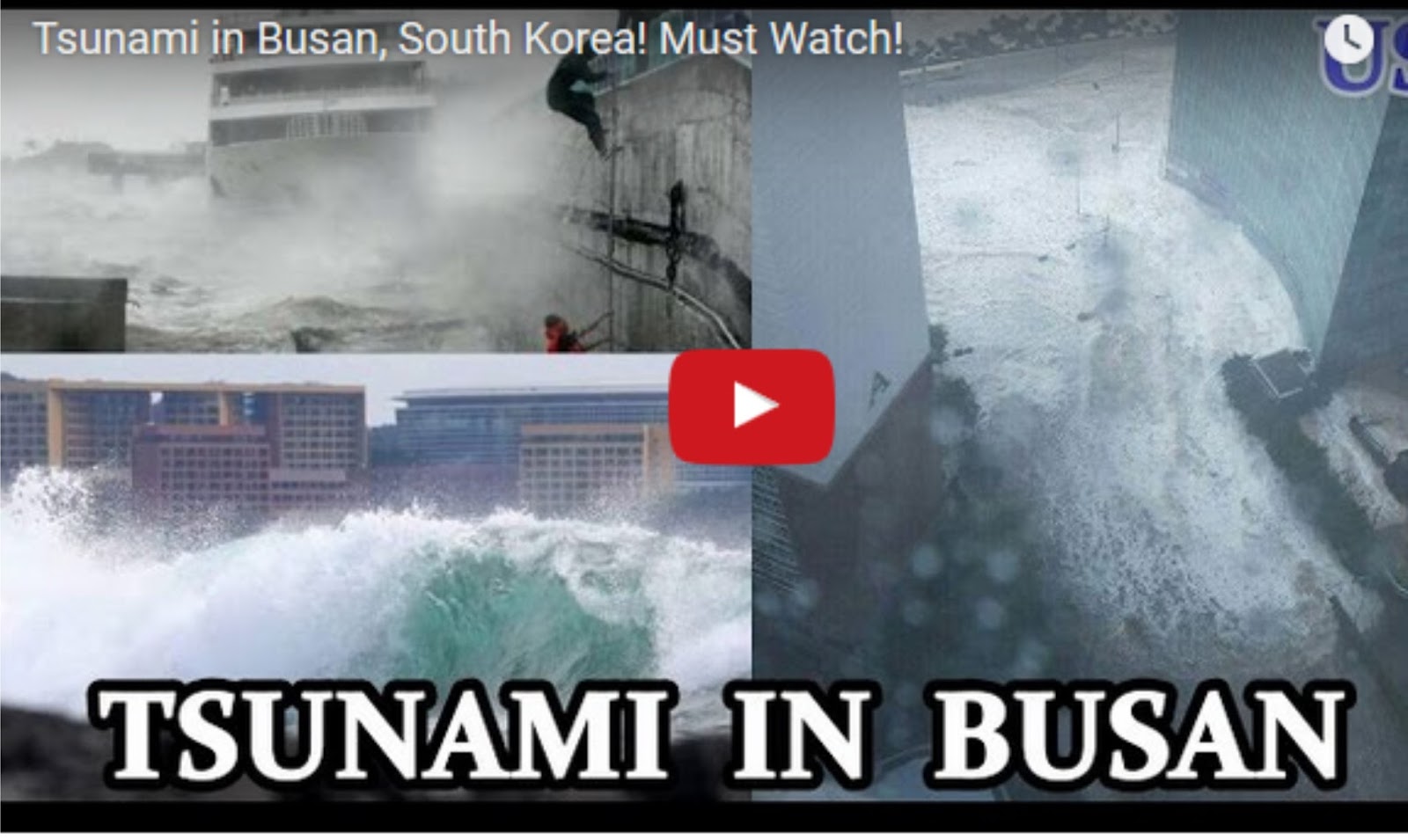 Breaking News: Tsunami Hits Busan! #PrayForBusan | Trending Media Today