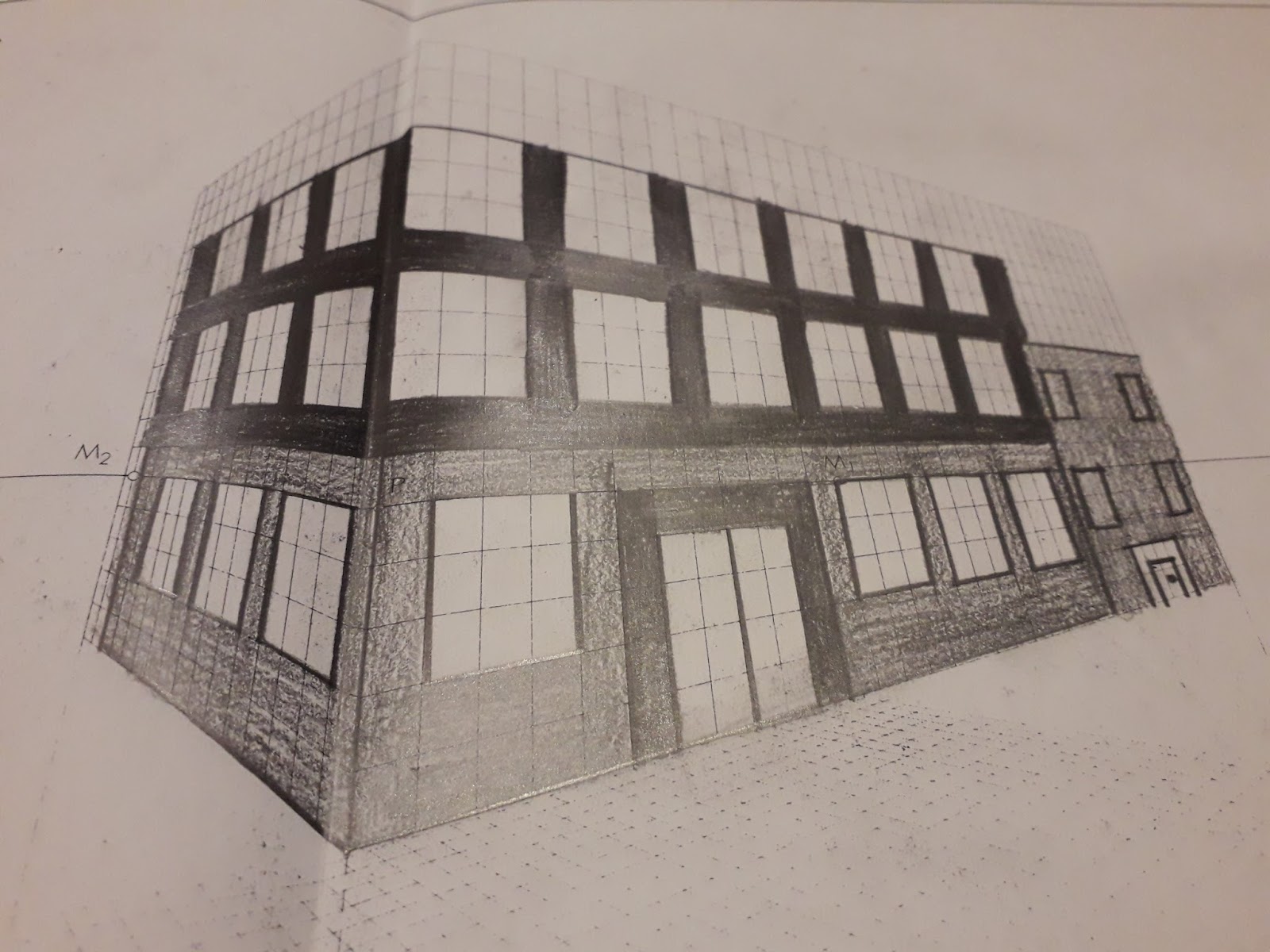 PLÁSTICA 1 ESO B: DIBUJO EN PERSPECTIVA DE UN EDIFICIO