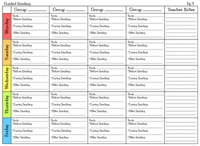 A Teacher's Plan: Templates