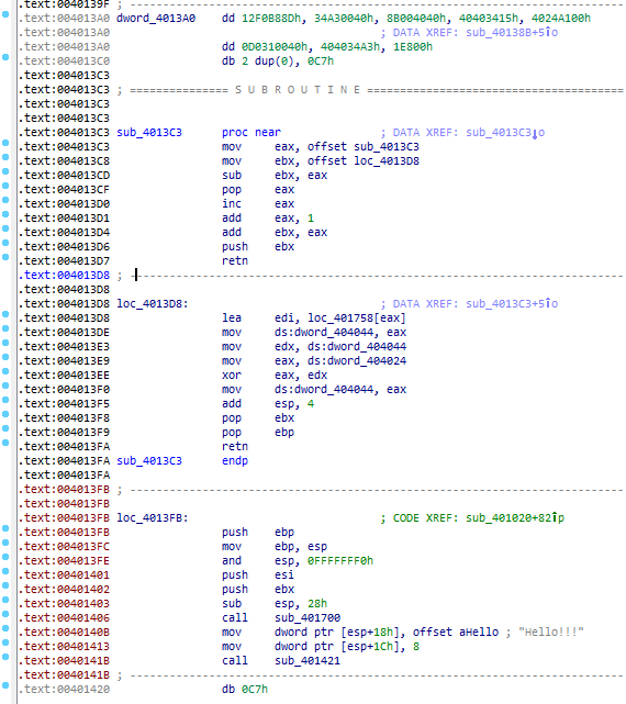 System Programming: Basics of Executable Code Obfuscation