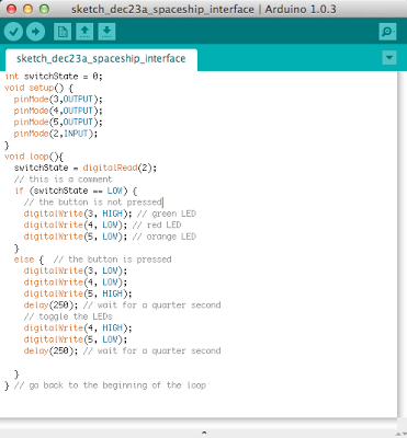 Reality-Virtualization_ RtoV: Arduino_Project02_Spaceship Interface