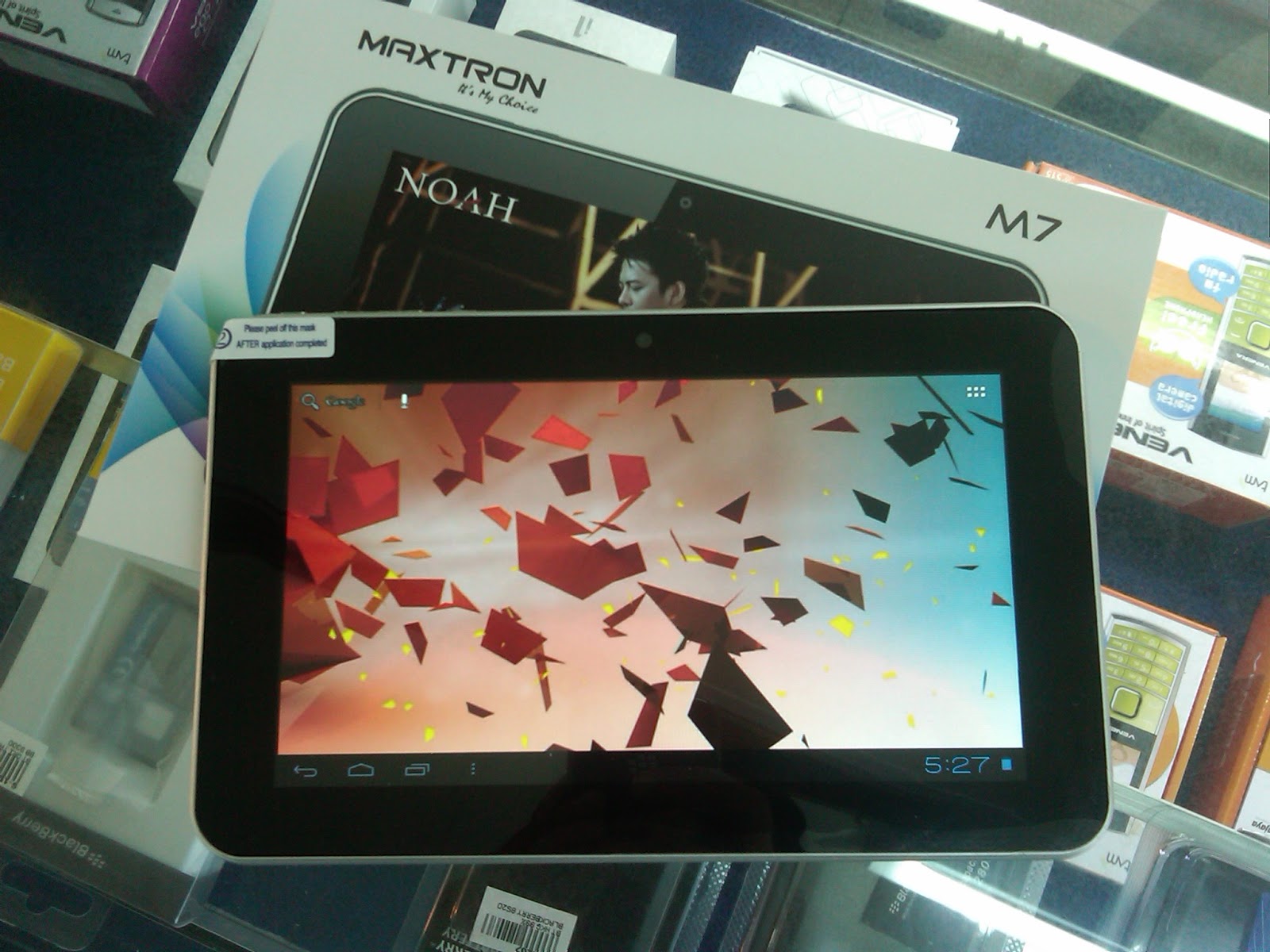 Inti Telekomunikasi: Tablet Maxtron M7, OS Jelly Bean Harga Terjangkau