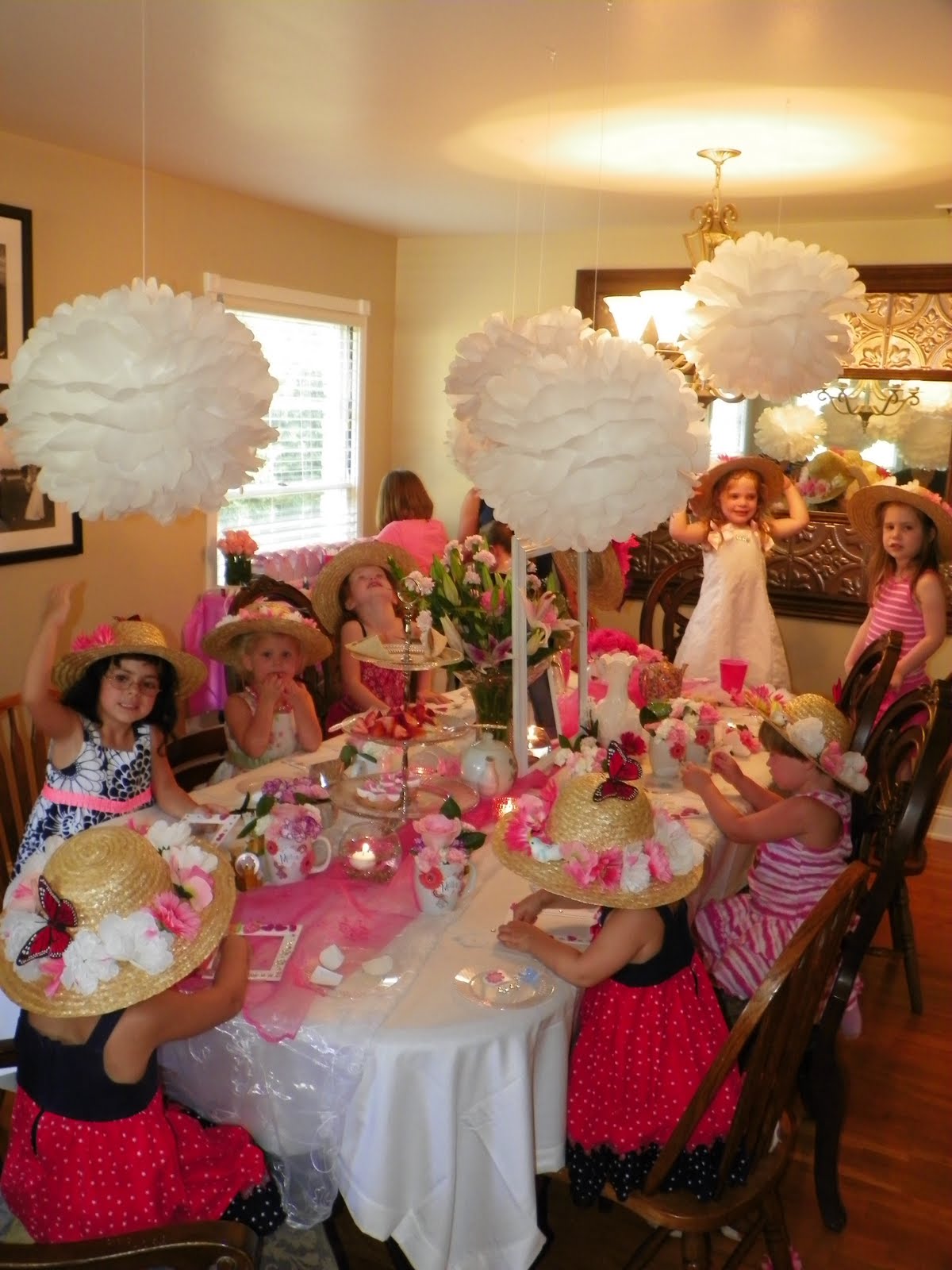 Flowerwood: Ellas Birthday Tea Party, 4th of July!!!
