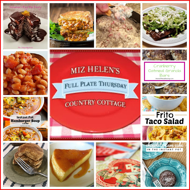 Overflowing Plate Of Food