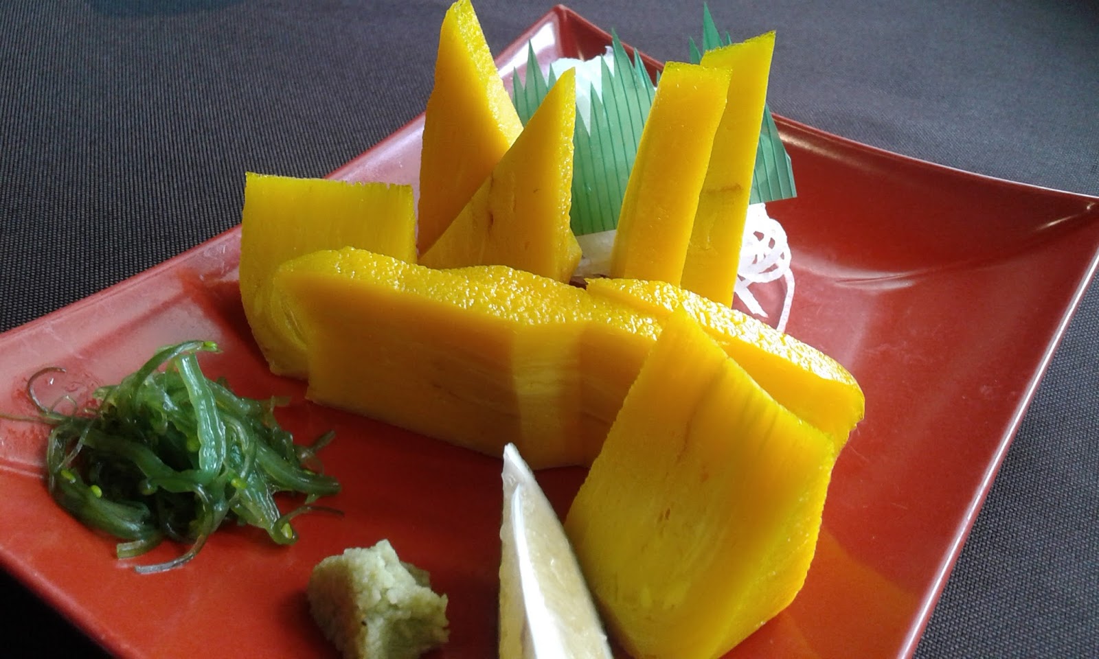 Fried Chicken for the Soul.: Alex III Kitchen Secret: Tamago Sashimi!