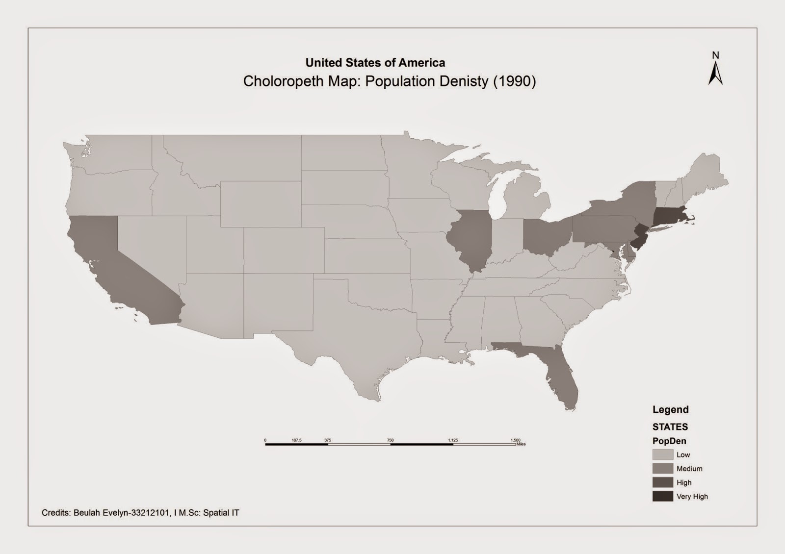 GIS Knowledge Repository : Arcview3.2a: Choropleth Map