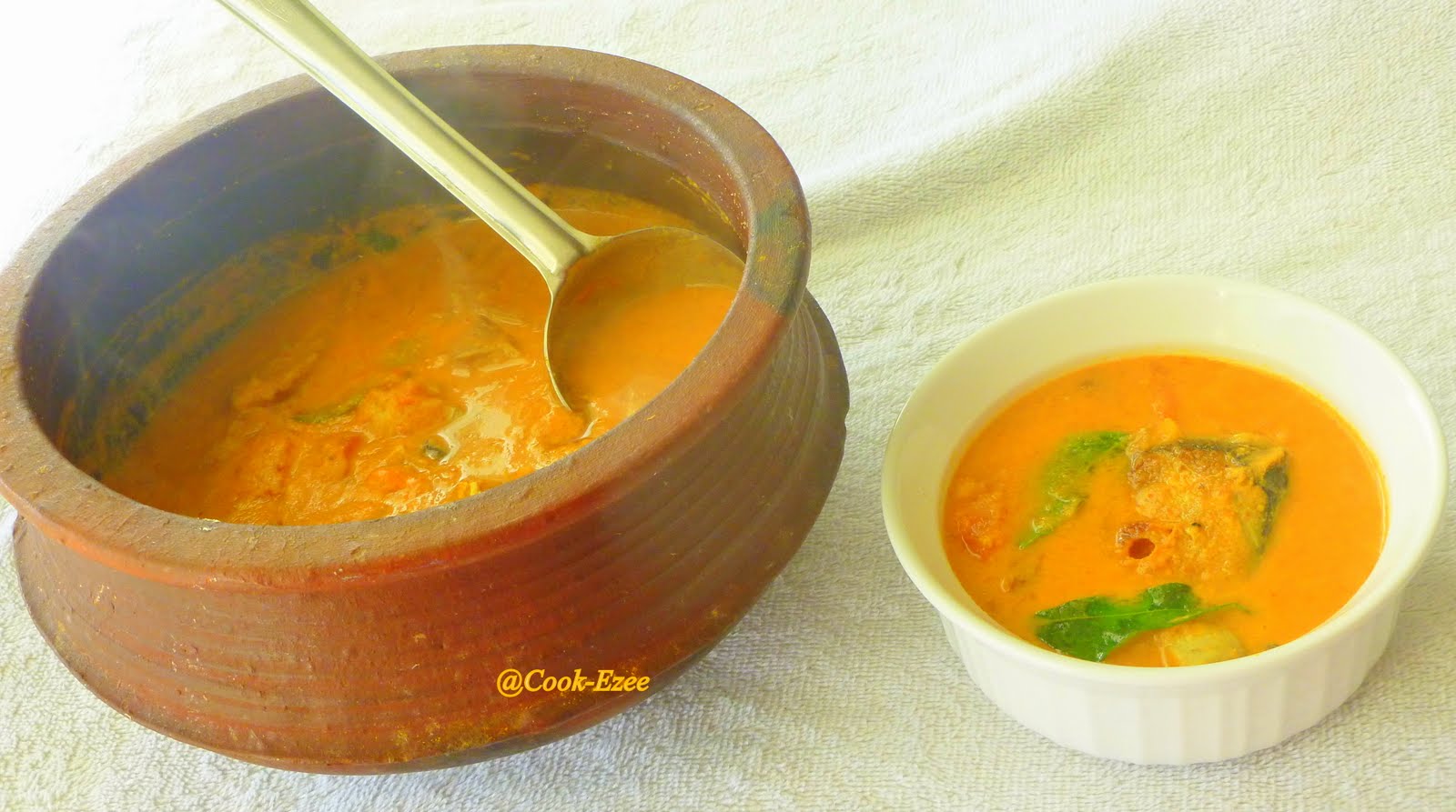 COOK-EZEE: Kerala Meen Curry(Kannur Style) - Fish Curry in Coconut Gravy